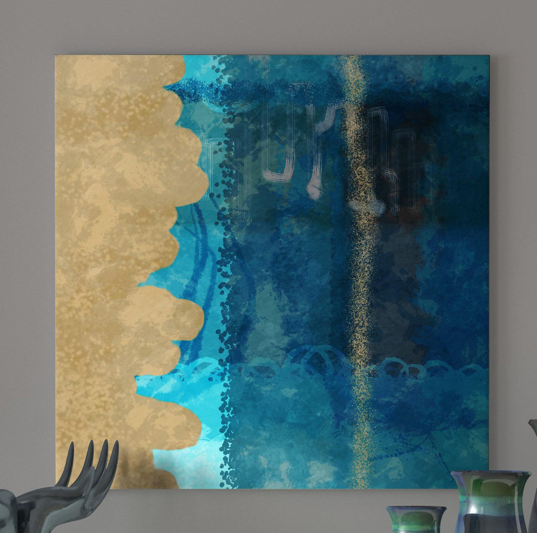 Wrought Studio™ Real Miracle by Staci Maxwell - Wrapped Canvas Painting ...