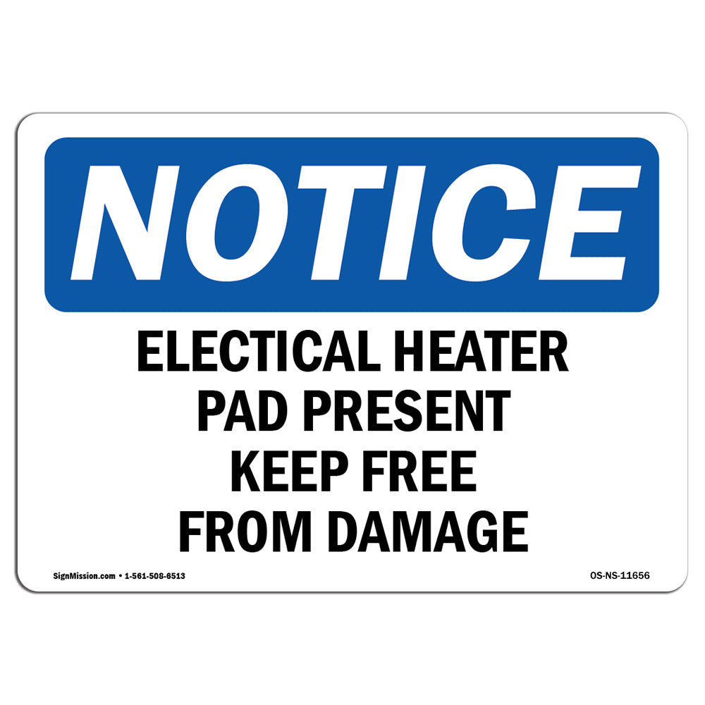 SignMission Electrical Heater Pad Present Keep Free Sign | Wayfair