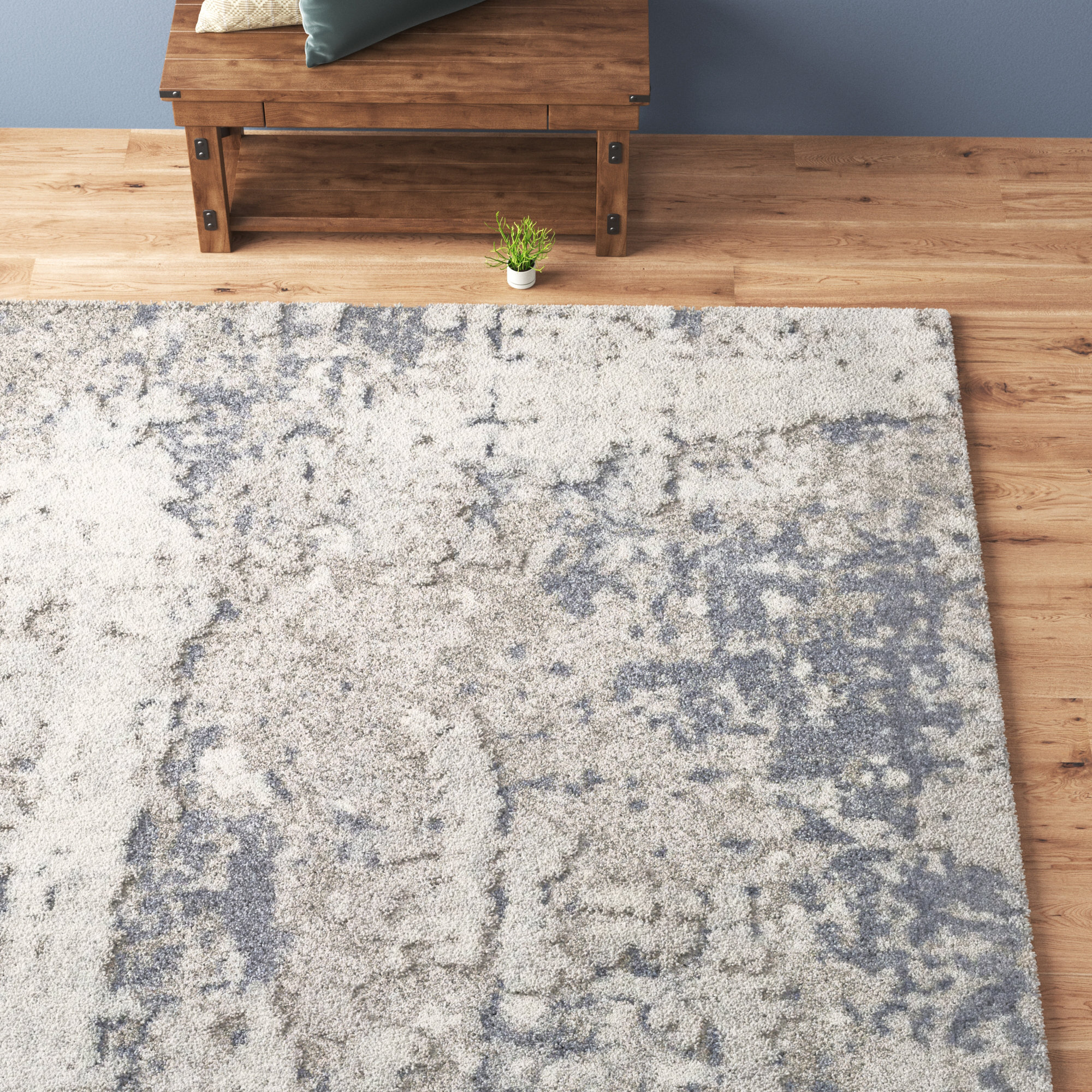 Trent Austin Design® Kolar Abstract Beige/Gray Rug & Reviews | Wayfair