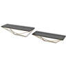 17 Stories 2 Piece Wall Shelf Set & Reviews | Wayfair