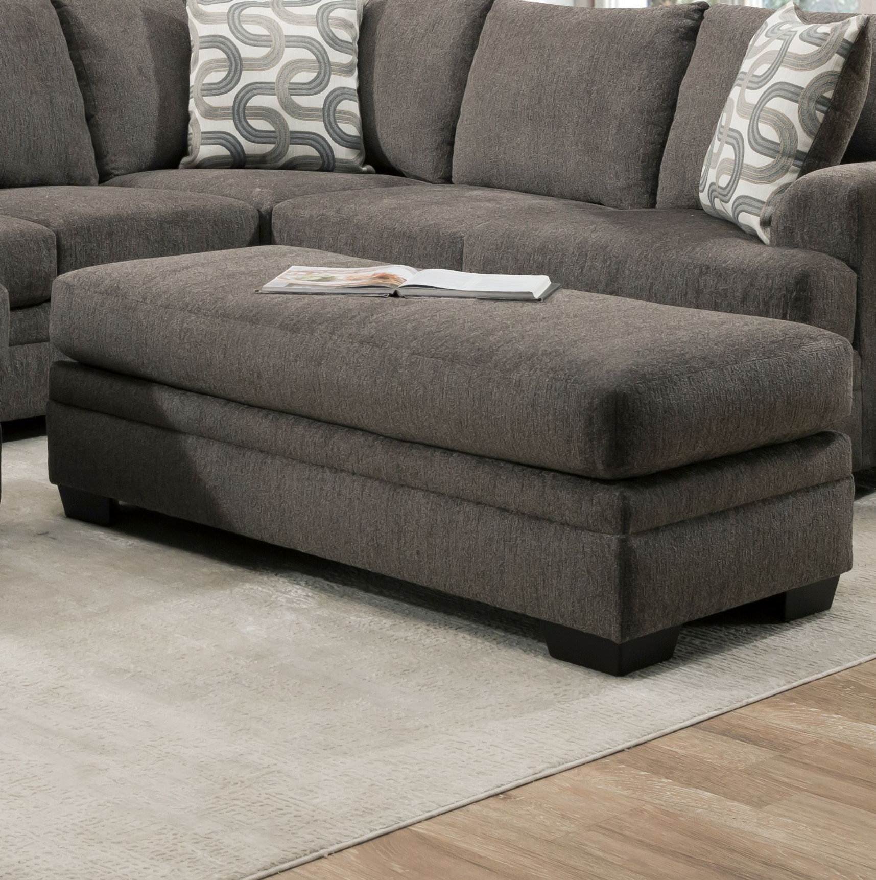 Wade Logan® Azjah Upholstered Storage Ottoman & Reviews | Wayfair