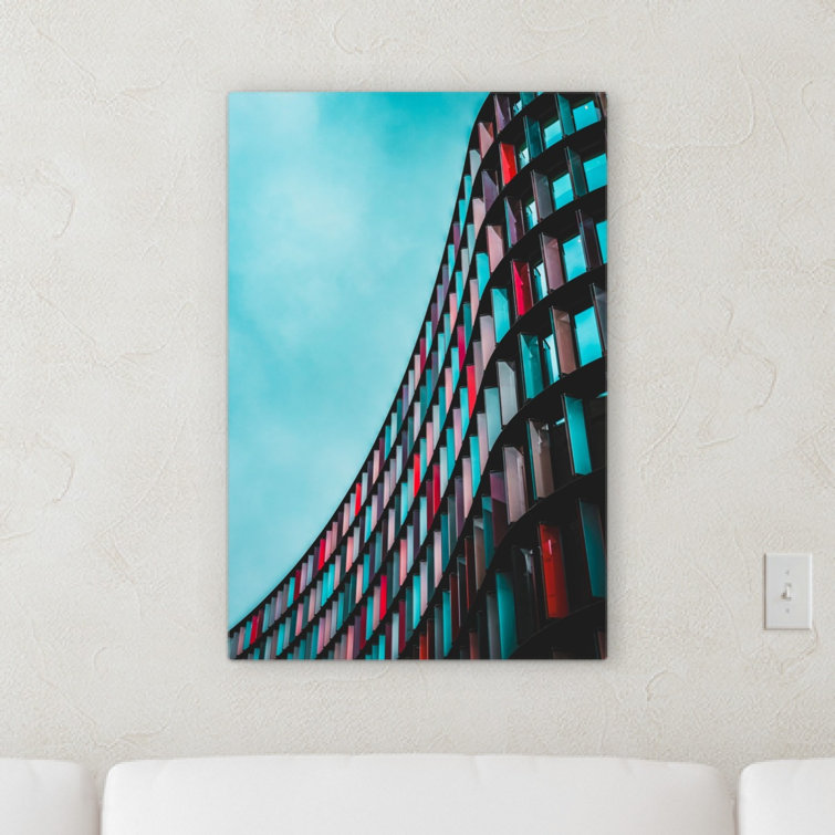 Wrought Studio Sharp Colors (190) On Canvas Graphic Art | Wayfair
