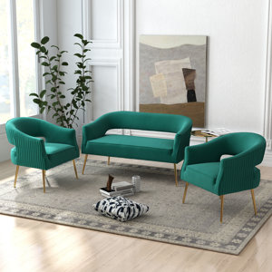 Green Living Room Sets You'll Love | Wayfair