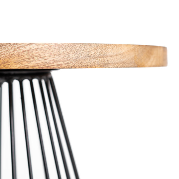 Steelside™ Hanley Solid Wood Frame End Table & Reviews | Wayfair