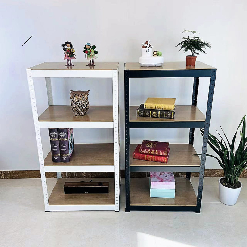 17 Stories Storage Shelves - 4 Tier Adjustable Garage Storage Shelving ...