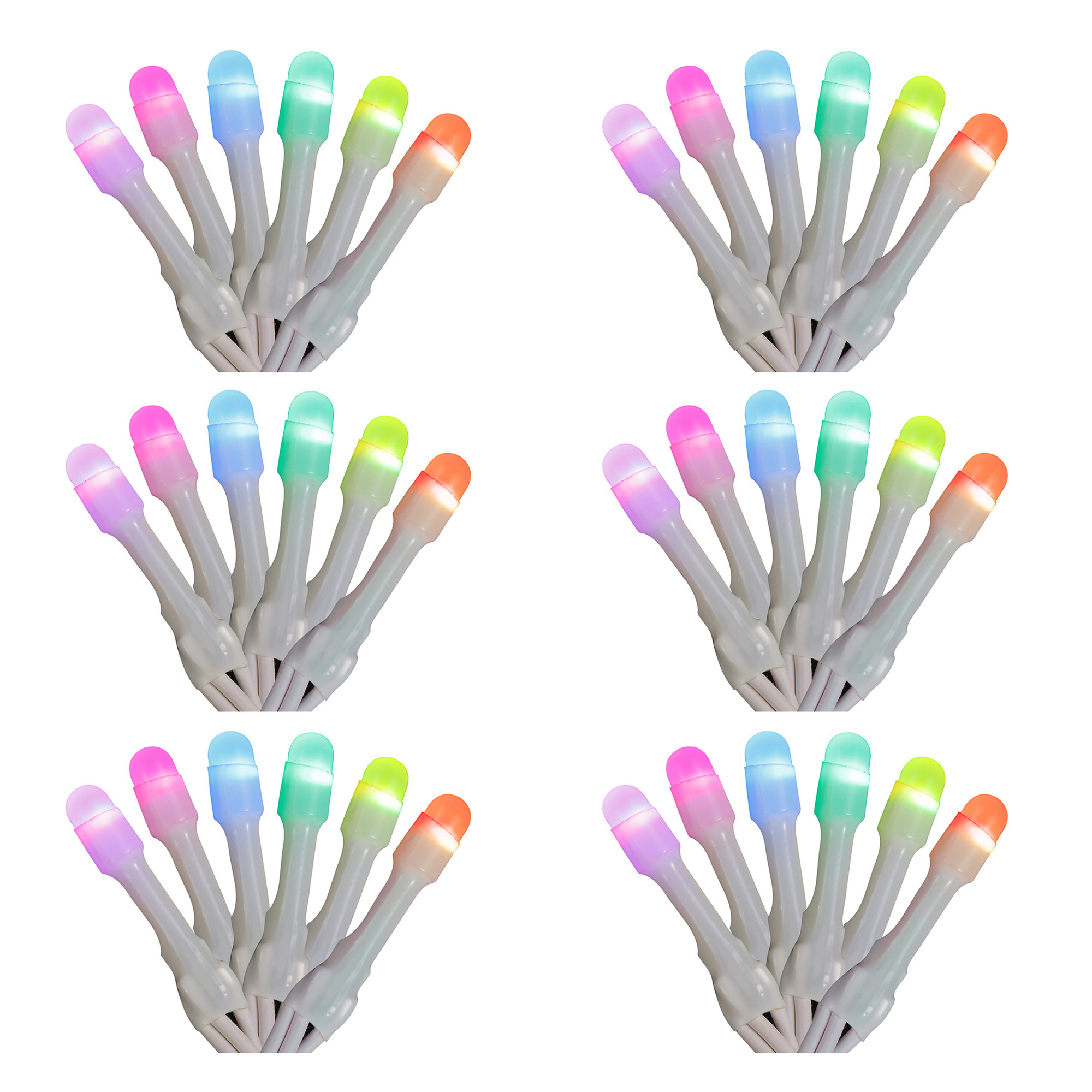 Polygroup Trading Ltd 84'' 50 - Bulb Wide Angle LED Mini String Light ...