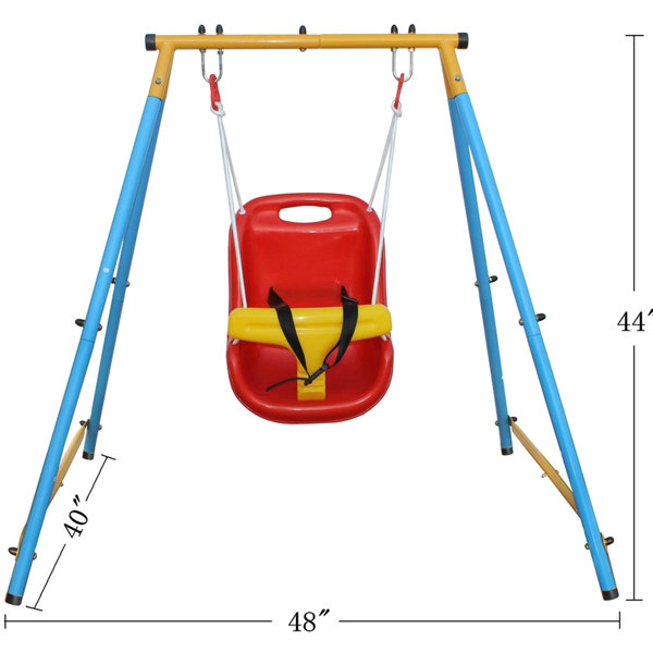 Crafted Palm Swing For Indoor And Outdoor Entertainment, Metal A ...