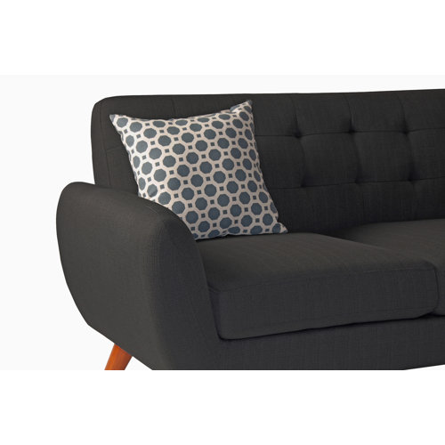 George Oliver Millette 3 - Piece Upholstered Sectional & Reviews | Wayfair