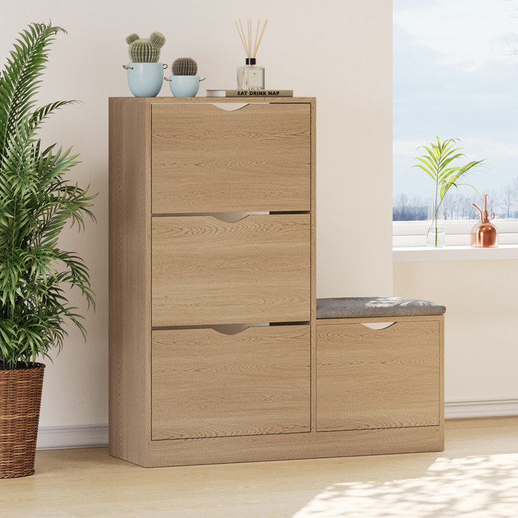 Ebern Designs 30 Pair Shoe Storage Cabinet | Wayfair.co.uk