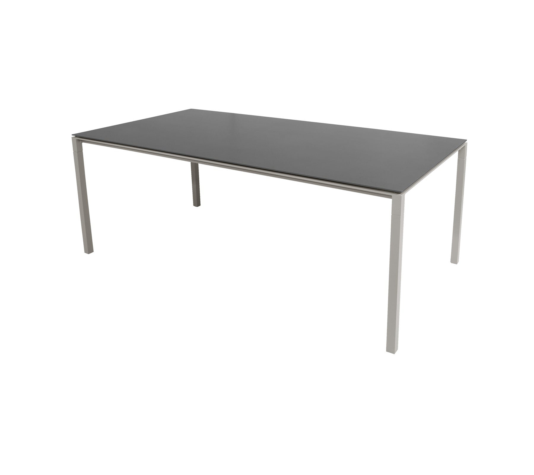 Cane-line Pure Dining Table - Taupe/Nero | Wayfair