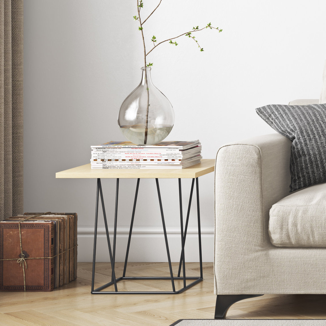 Corrigan Studio® Saina Frame End Table | Wayfair