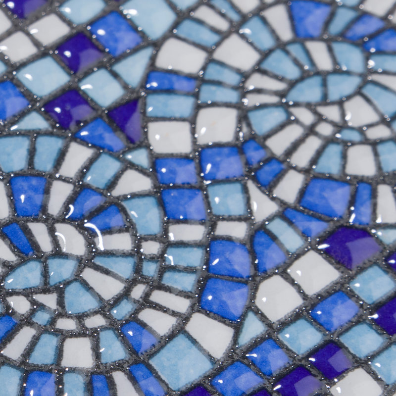 Merola Tile Captain Riptide 2" x 7-7/8" Ceramic Specialty Trim in Blue ...