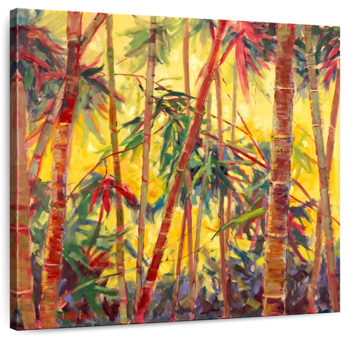 Lark Manor™ Harnek Lush Bamboo Grove II | Wayfair