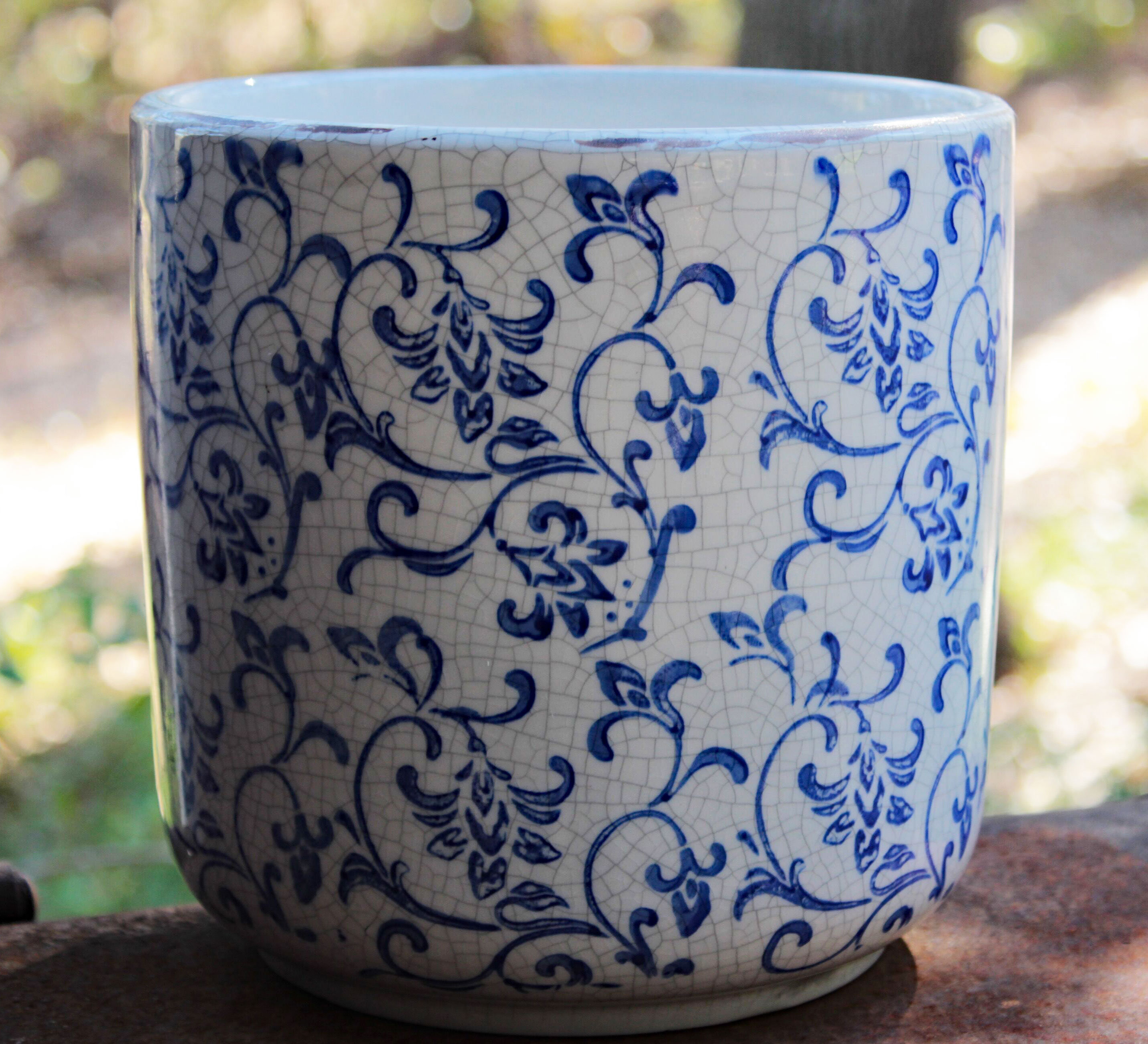 Charlton Home Devos Ceramic Pot Planter & Reviews - Wayfair Canada