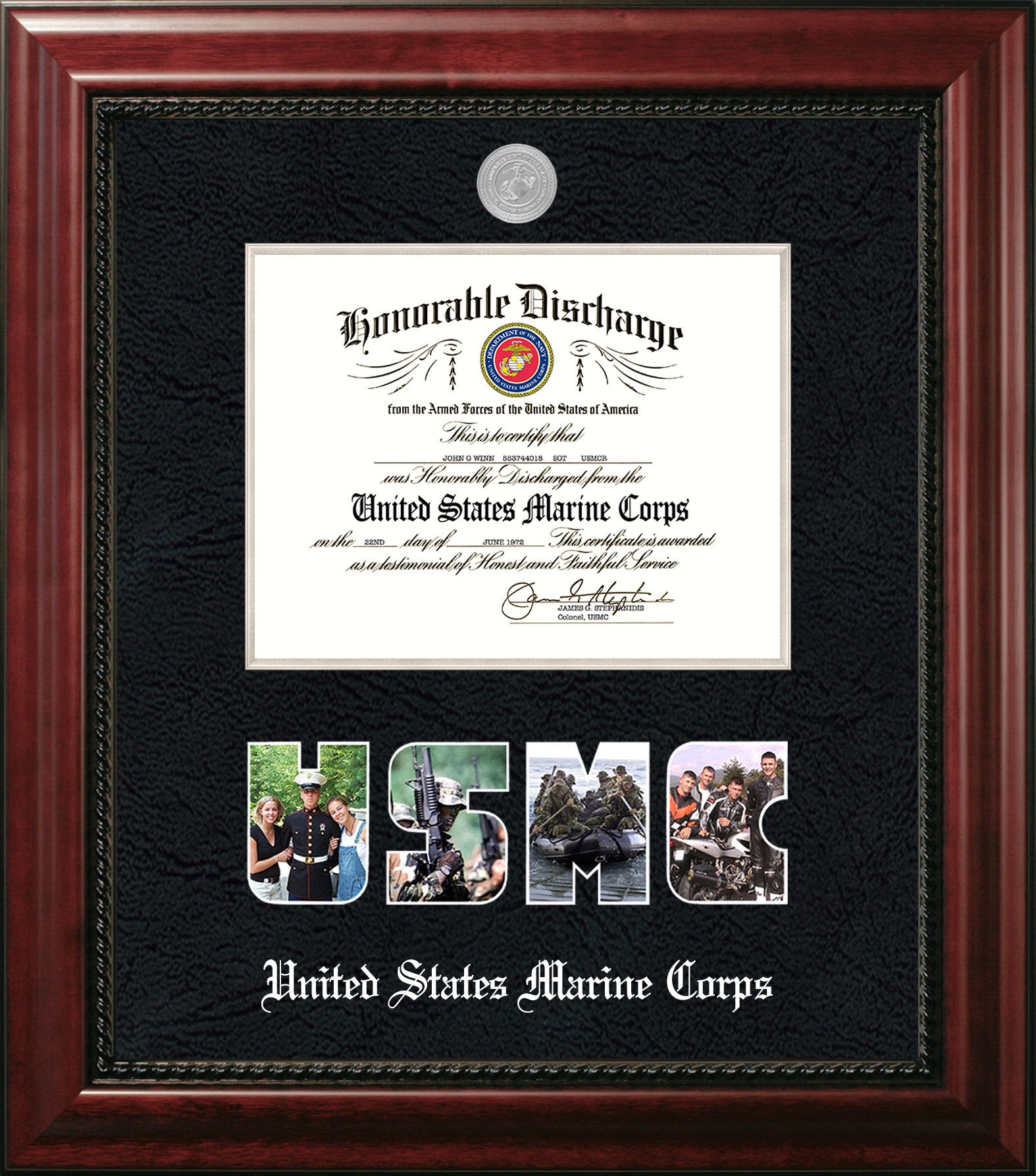 Patriot Frames Marine Discharge Executive Picture Frame | Wayfair