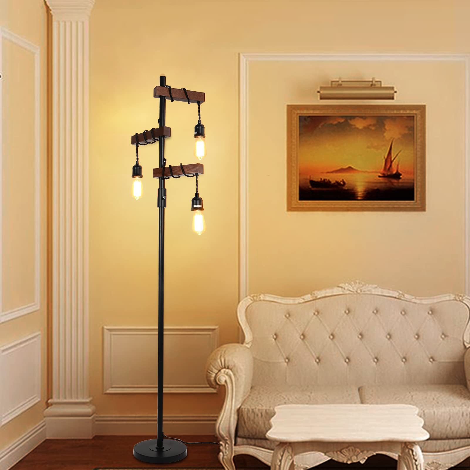 17 Stories Ginnifer 67.72'' Tree Floor Lamp - Wayfair Canada