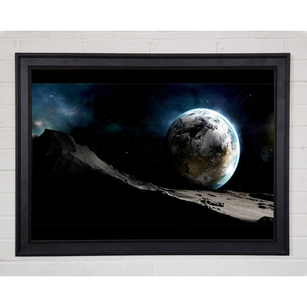 Brayden Studio Earth From Mars - Single Picture Frame Print | Wayfair.co.uk