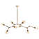 Gracie Oaks Kenbridge 8 - Light Sputnik Modern Linear Chandelier ...