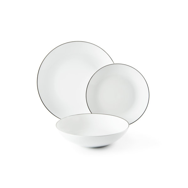 Excelsa Porcelain China Dinnerware - Set of 18 & Reviews | Wayfair.co.uk