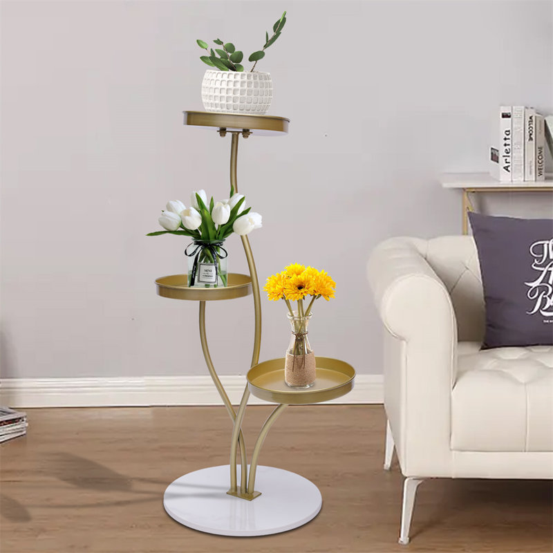 Mercer41 David-James Free Form Multi-Tiered Plant Stand & Reviews | Wayfair