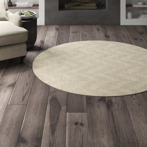 Wrought Studio Zora Hand Loomed Wool Chevron Rug & Reviews - Wayfair Canada