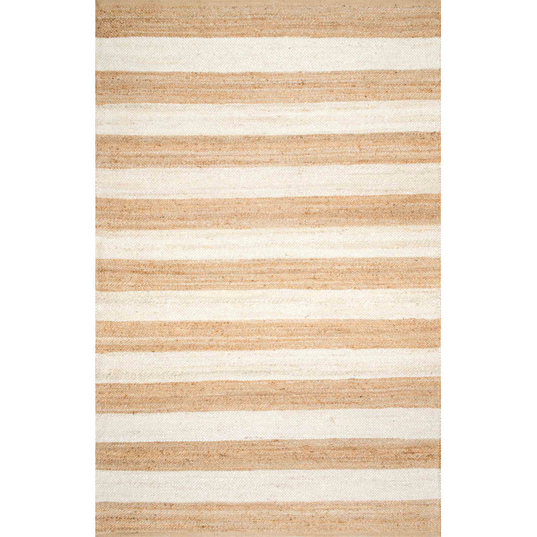 Breakwater Bay Stockton Springs Flatweave Striped Rug & Reviews | Wayfair