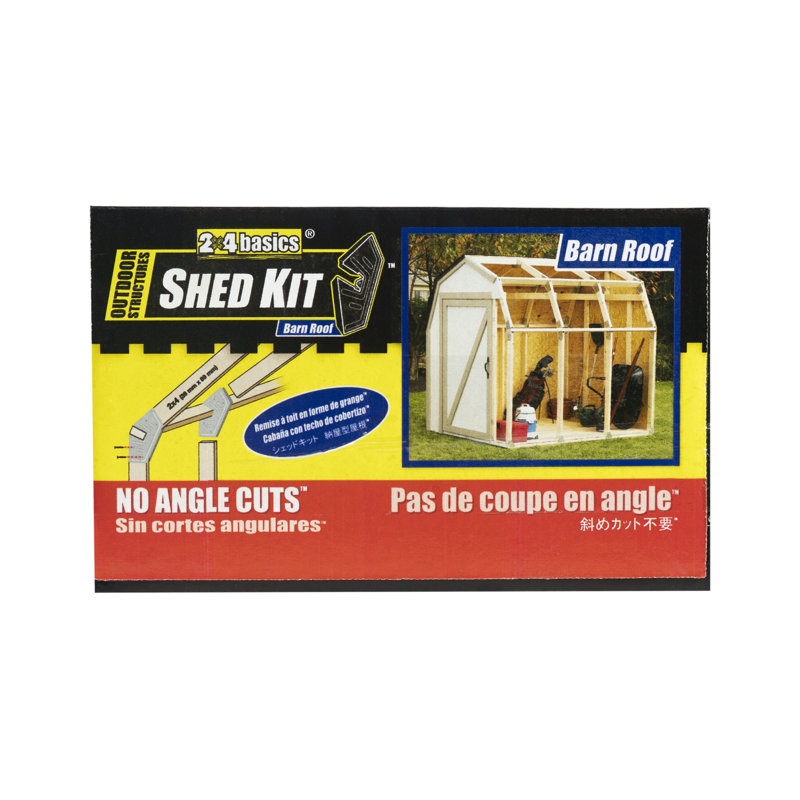 2x4 Basics Barn Roof Enclosure Kit & Reviews | Wayfair