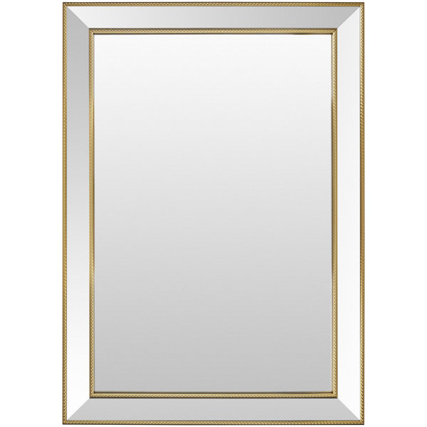 Lark Manor™ Arha Rectangle Wood Wall Mirror & Reviews | Wayfair