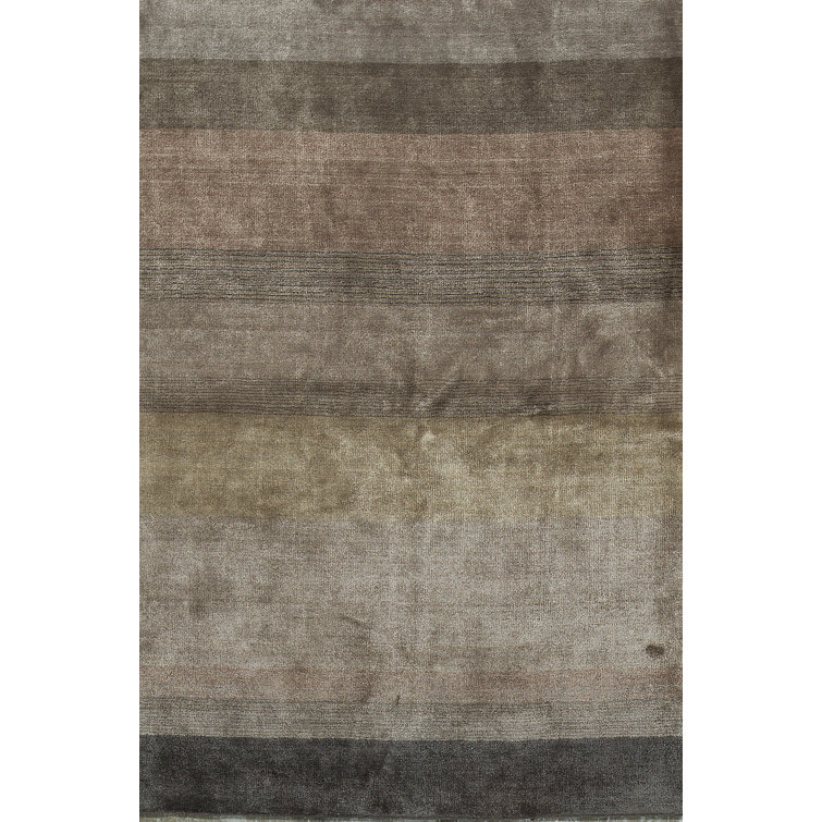 Hand-Knotted High-Quality Multi-Colored Area Rug
