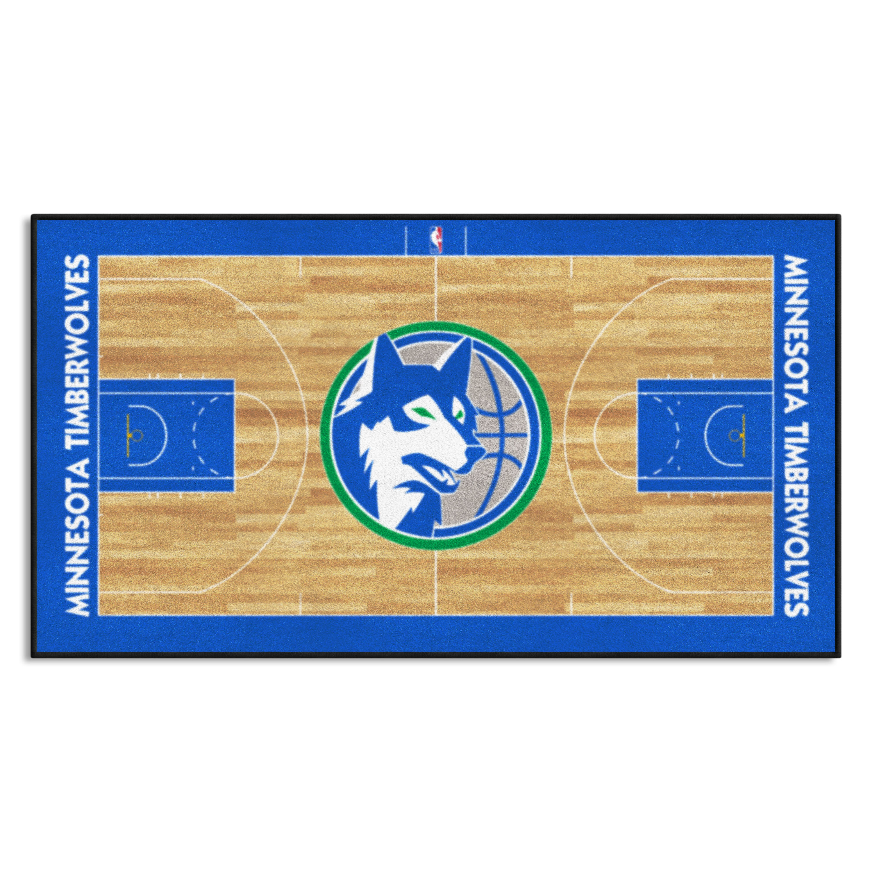 FANMATS Minnesota Timberwolves_NBA Retro Minnesota Timberwolves Court ...
