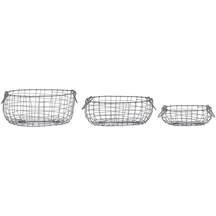 Borough Wharf Oval Wire Basket | Wayfair.co.uk