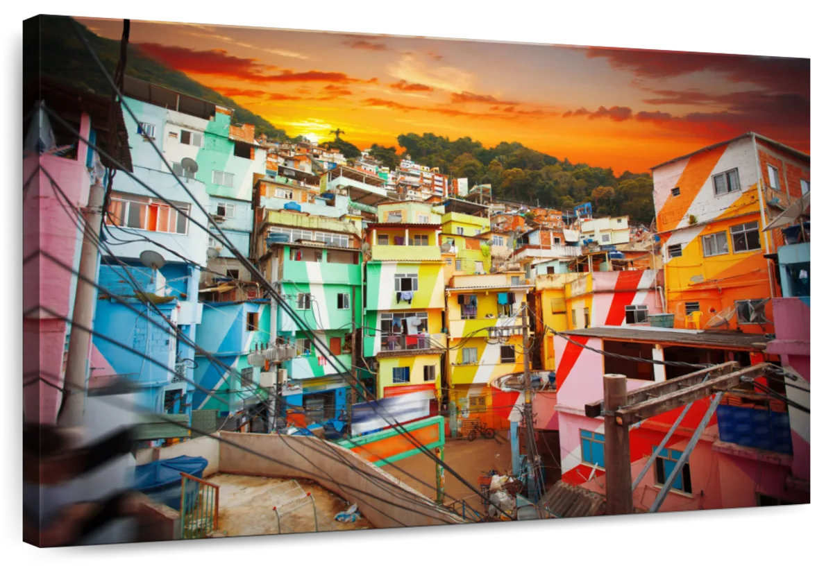 Elephant Stock Favela Homes In Brazil - Wayfair Canada
