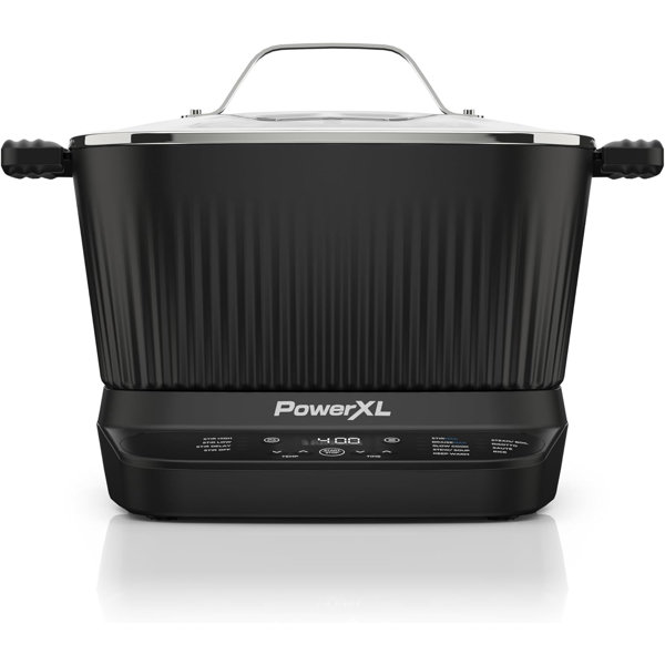 PowerXL STIRMAX PLUS 7.5 Qt Digital Multi-Cooker, Automatic Paddle to ...