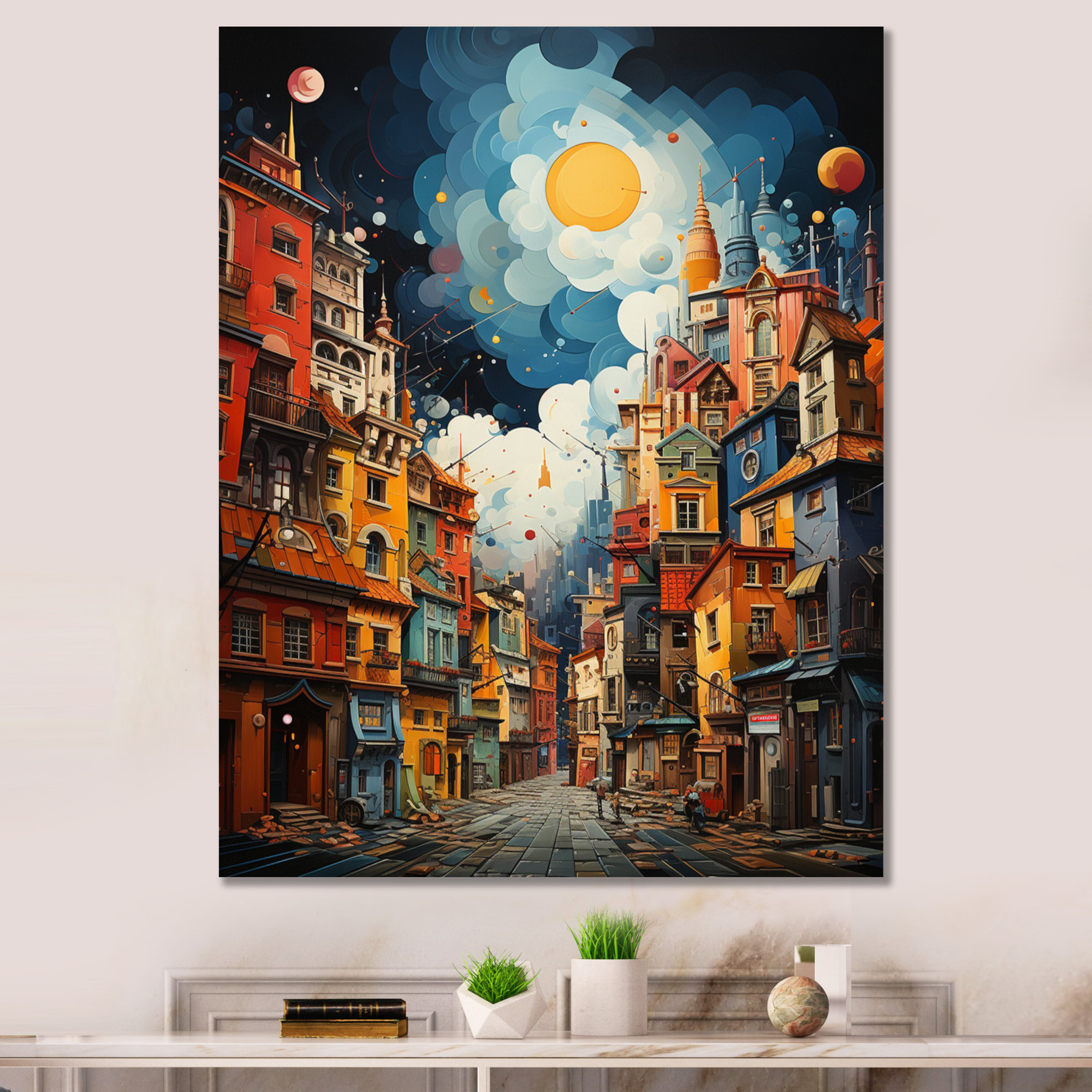Red Barrel Studio® Surrealism City VI - Abstract Realism Wall Art ...