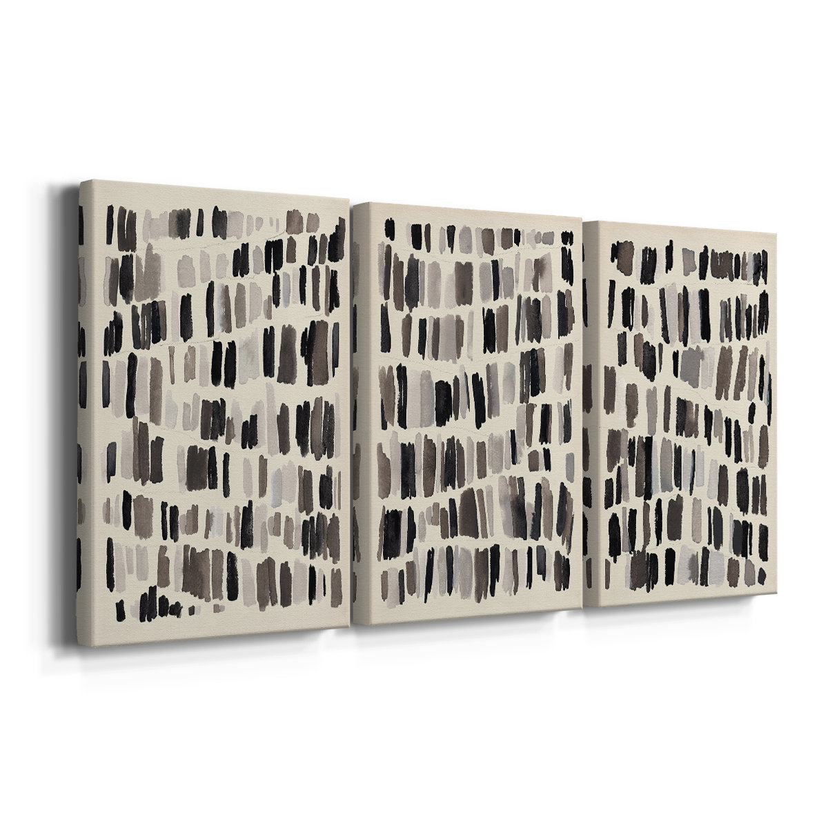 One Allium Way Chalk and Flint I -Custom Wrapped Gallery Canvas - 3 ...