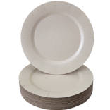 Charlton Home® Anim Disposable Heavy Weight Plastic Dinner Plate ...