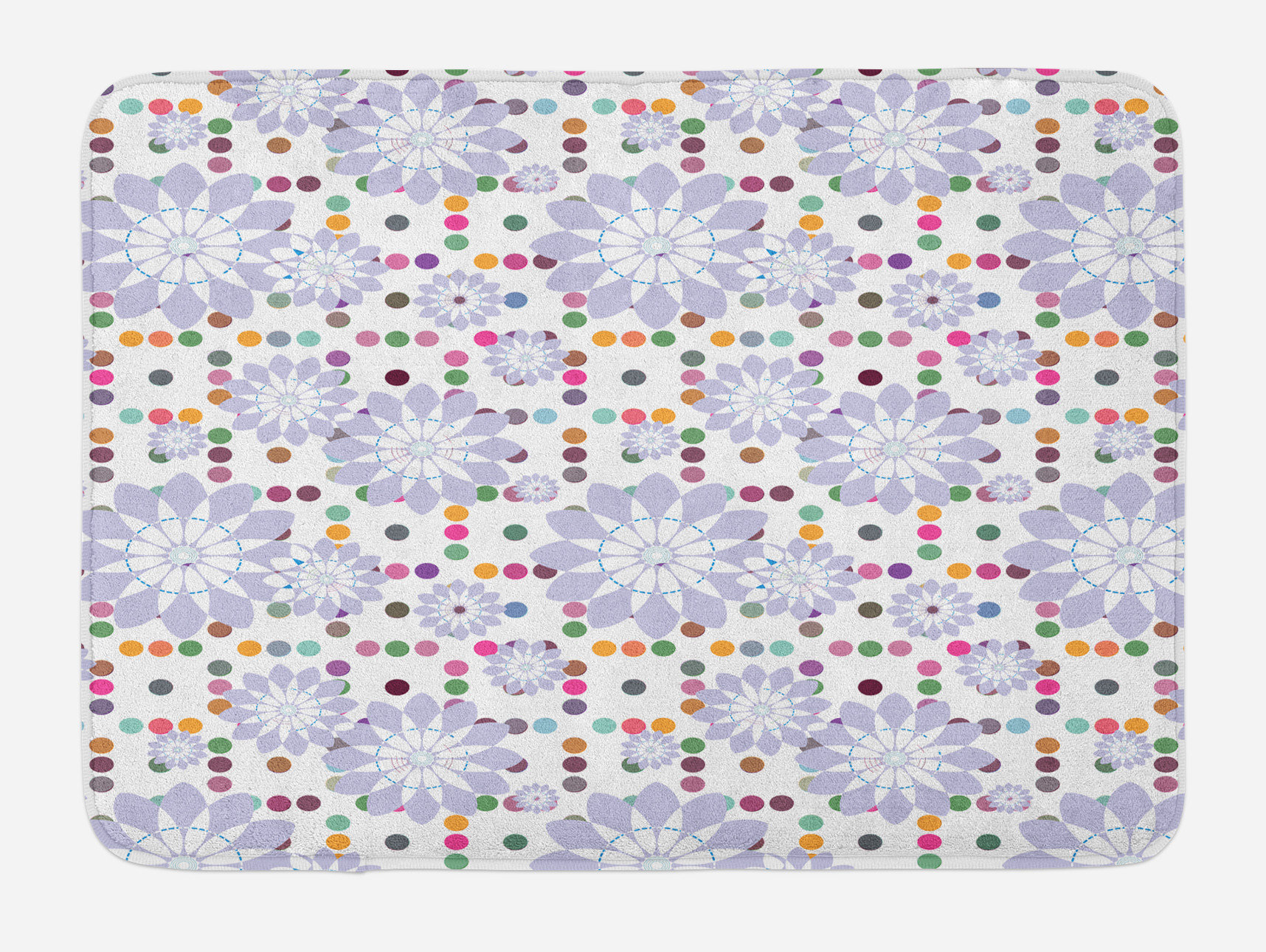 East Urban Home Marvins Floral Bath Mat | Wayfair