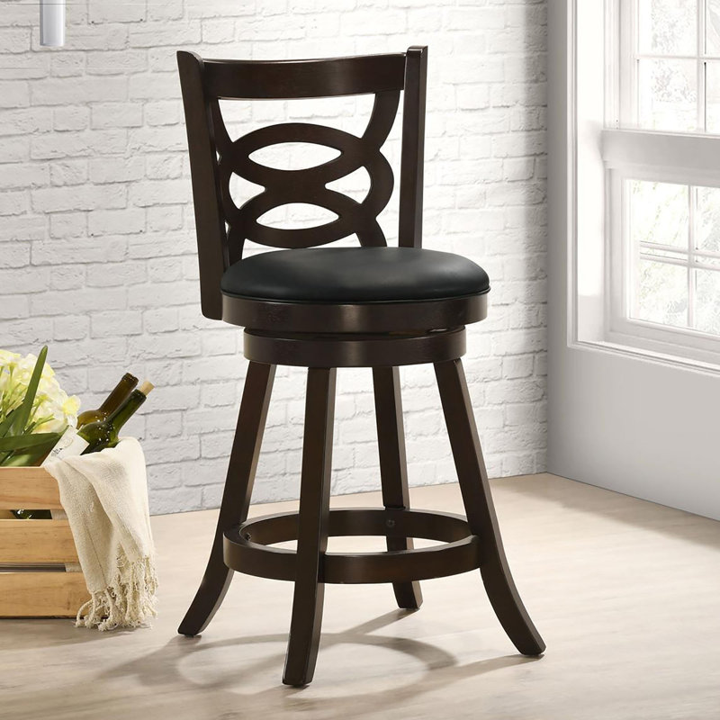 Canora Grey Swivel Counter Height Stool (Set Of 2) | Wayfair
