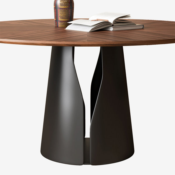 Hokku Designs Marquasha Round Dining Table - Wayfair Canada