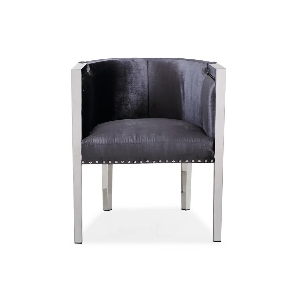 Bohouse Elvira Accent Chair - Charcoal - Wayfair Canada