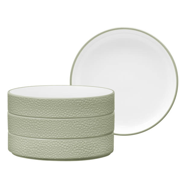 Noritake Colortex Stone Stax Deep Plates, 7 1/2", 12 Oz. & Reviews ...