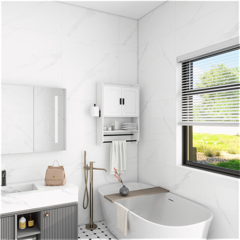 Winston Porter Ribh Wall Bathroom Cabinet | Wayfair