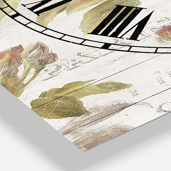 The Twillery Co.® Swigart Oversized Farmhouse French Roses I Cottage 3 ...