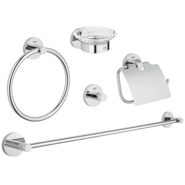 GROHE Essentials 3 Piece Bathroom Hardware Set & Reviews - Wayfair Canada