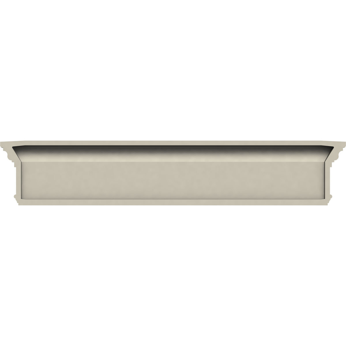 Ekena Millwork Endurathane Traditional Crosshead with Trim & Reviews ...