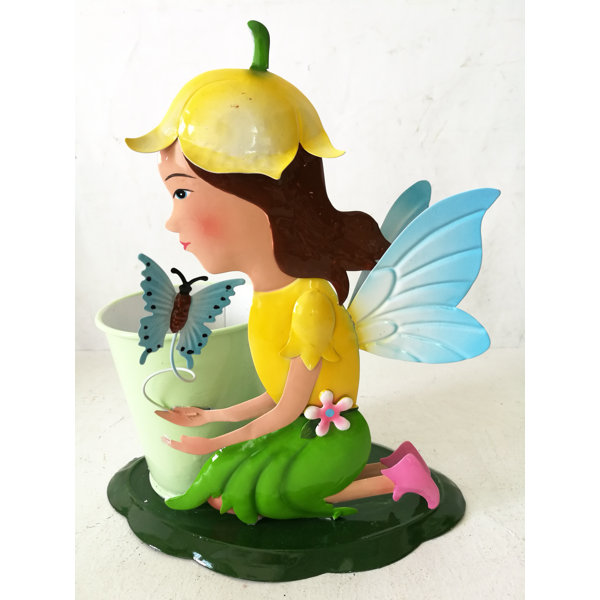 Happy Larry Chambliss Metal Statue Planter | Wayfair.co.uk