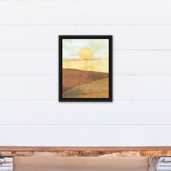 Ivy Bronx Sunshine Hills Framed On Canvas Print | Wayfair