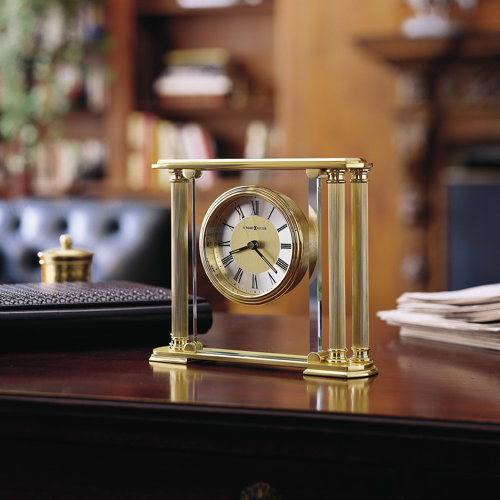Brass Mantel & Tabletop Clocks You'll Love | Wayfair
