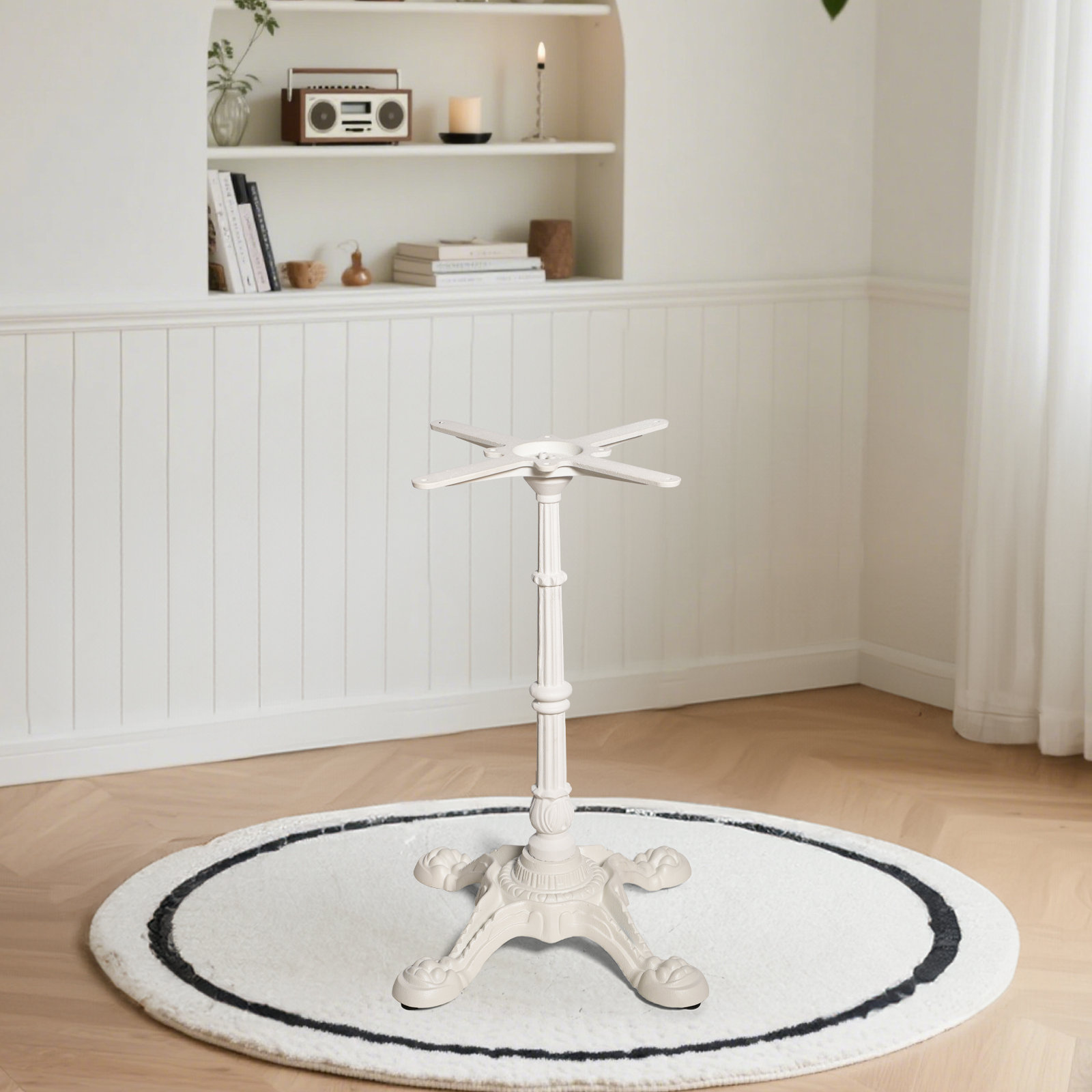 Ophelia & Co. H27.95 Cast Iron Table Base With 4 Tiger Claw Feet, Table ...