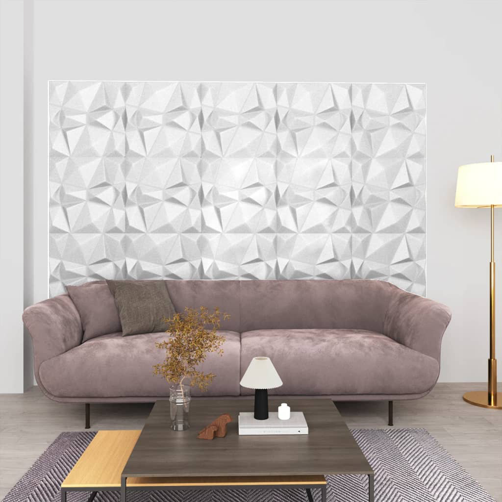 VidaXL 19.7" x 19.7" 3D Wall Panel (24 pack) | Wayfair